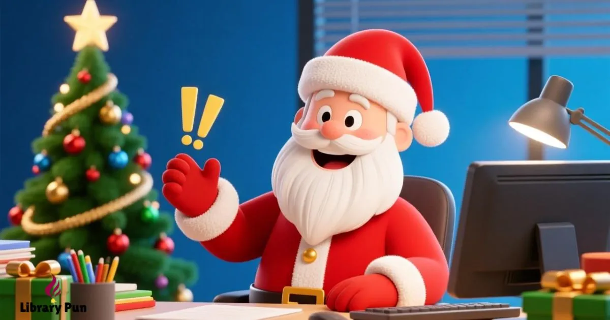 265+ Funny Christmas Jokes For Work [Short & Trending] 2026 - Librarypuns