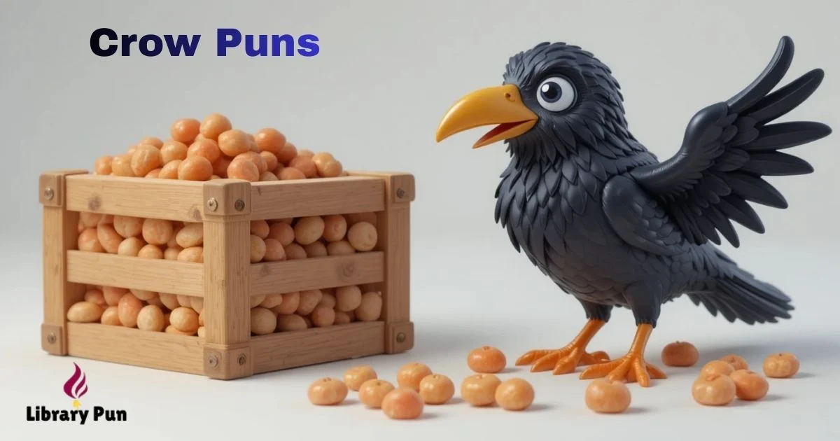 305+ Funny Crow Puns That Spark Laughs and Social Shares - Librarypuns