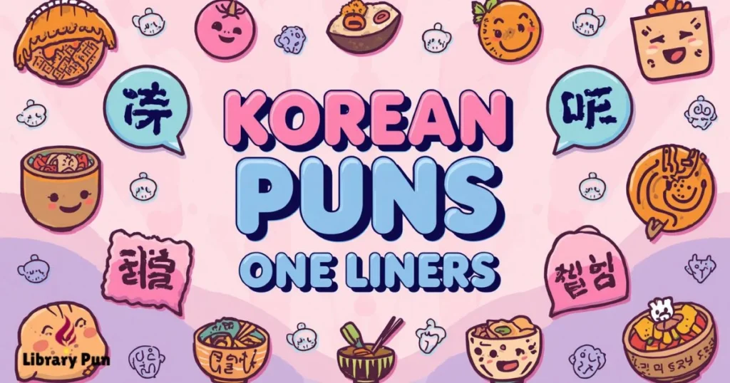 315+ Hilarious Korean Puns That Will Make You Laugh Out Loud - Librarypuns