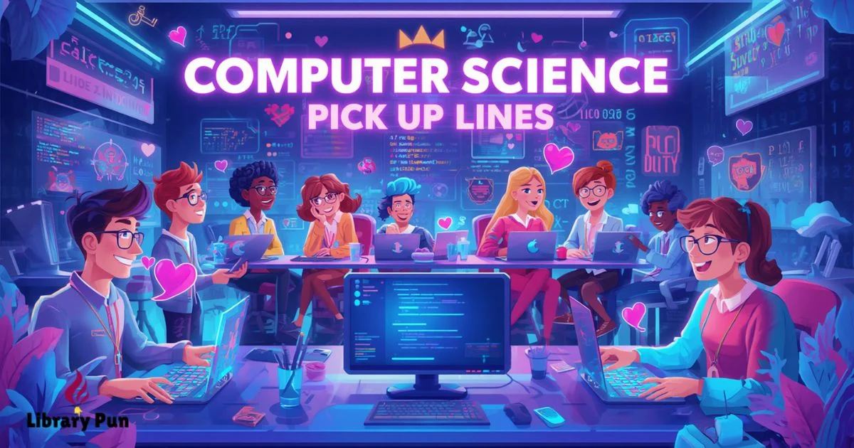 225+ Computer Science Pick Up Lines That Make Coders Smile - Librarypuns